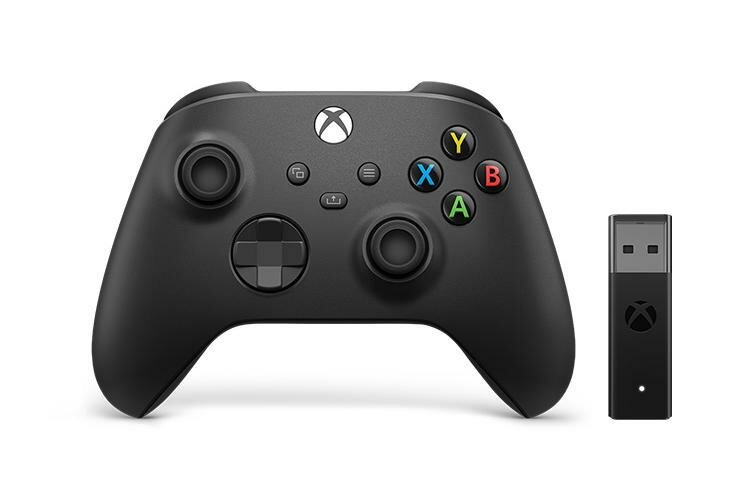 Геймпады Microsoft черные, для Xbox, беспроводные, поддержка Bluetooth