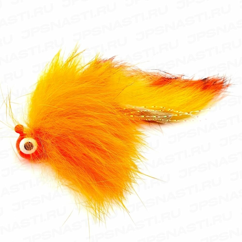 Стример для рыбалки Boroda Baits Roger, 2.5 г, 15 Orange Head Tiger / Уловистые приманки на форель