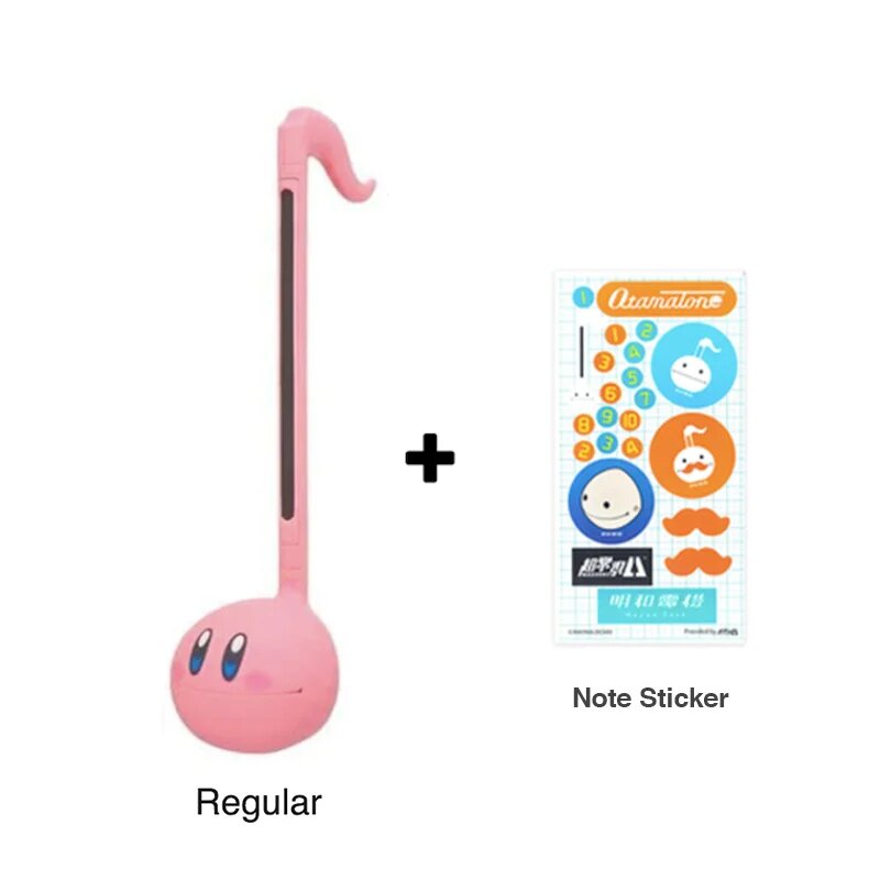 Otamatone электронный музыкальный инструмент Розовый, Regular Kirby