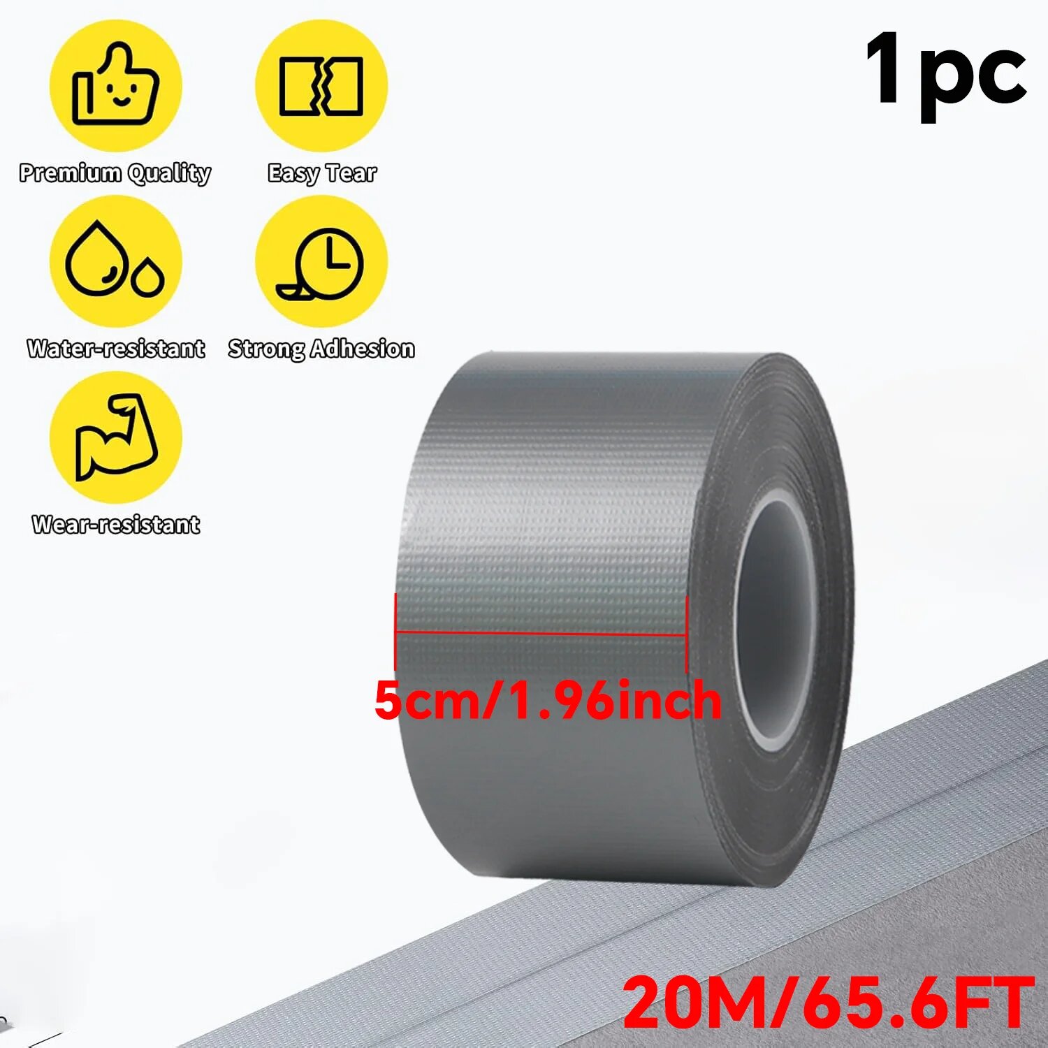 Водонепроницаемая Высокотемпературная Алюминиевая Фольгированная Бутиловая Лента Для Герметизации Трещин В Стенах, Бассейнах