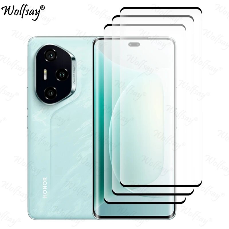 Защитное стекло для Honor 200 Pro, комплект 3 шт.