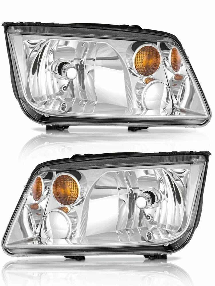 FEBERG Фара автомобильная, Галогенная, 2 шт, арт. VW Jetta Mk4 1999-2005 （не поставляют с электрокорректором）