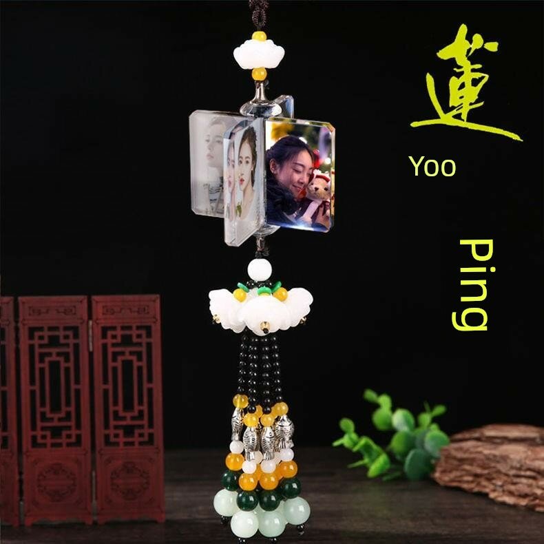 Подвесная фоторамка для автомобиля, украшение для авто, ручная работа, маленькая модная рамка для фотографий, декор для