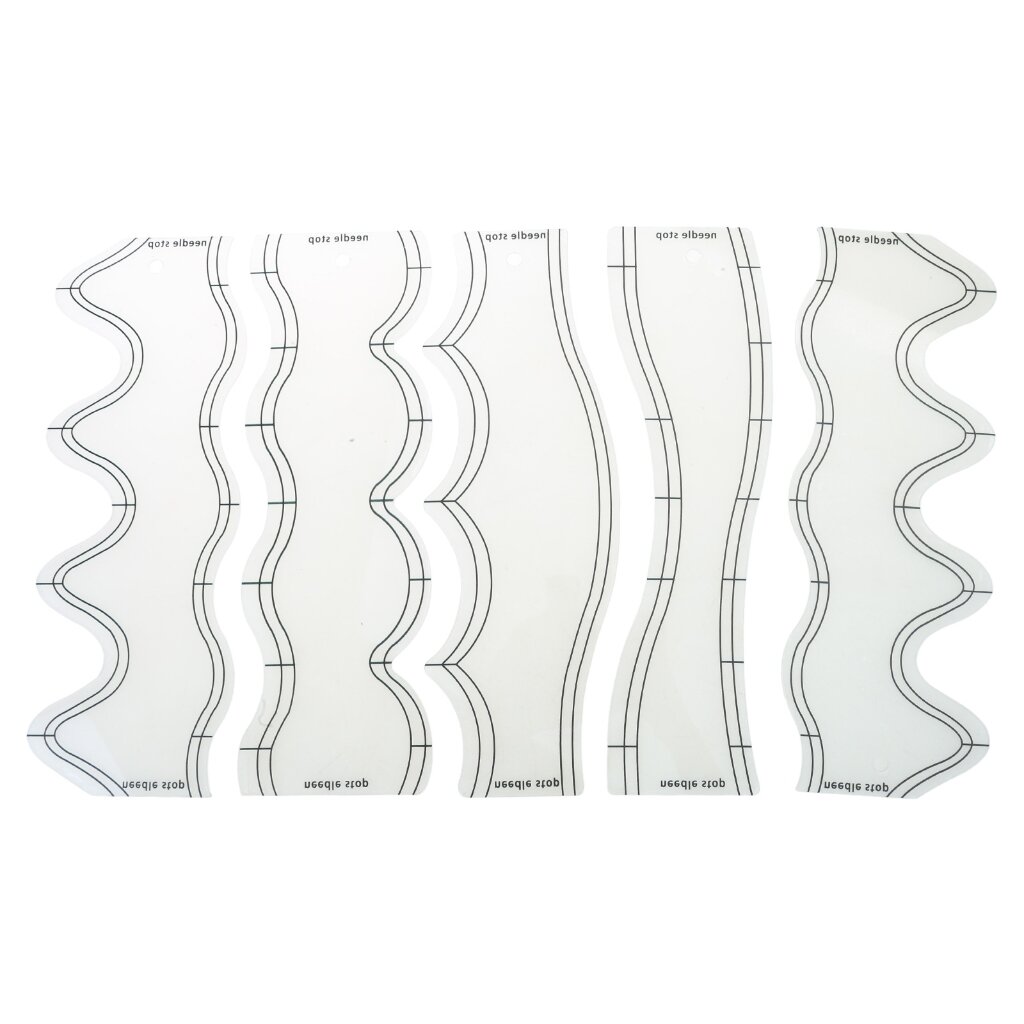 5 шт. прозрачная линейка для лоскутного шитья