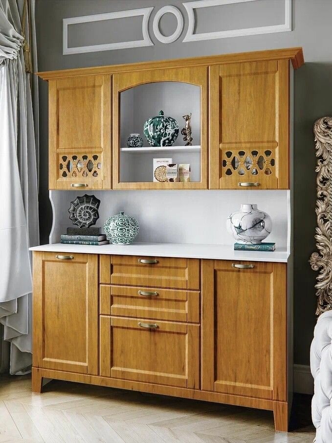 Буфет Милано (Орех, Белый)