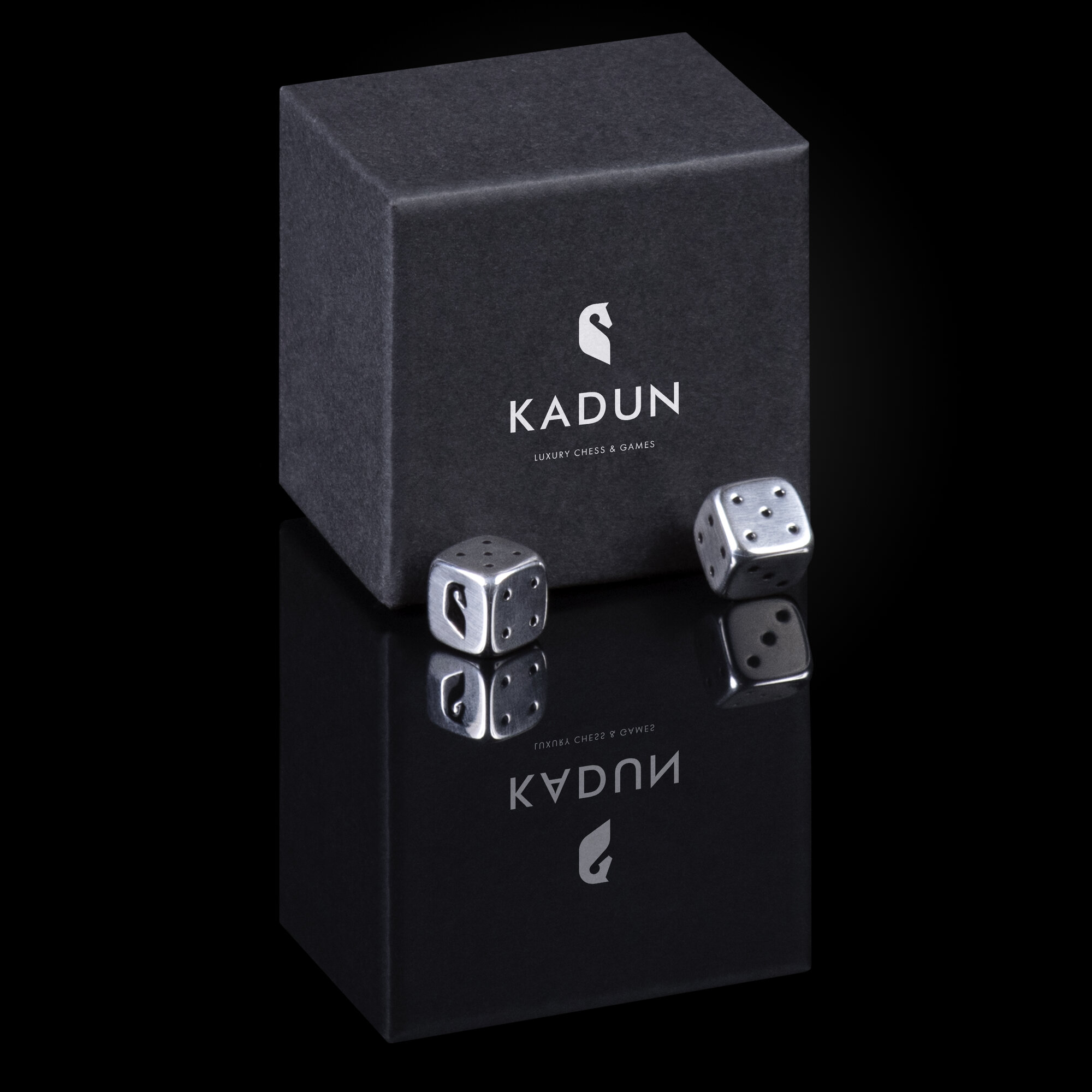 Игральные кости (зары) "Серебро", 2 шт.