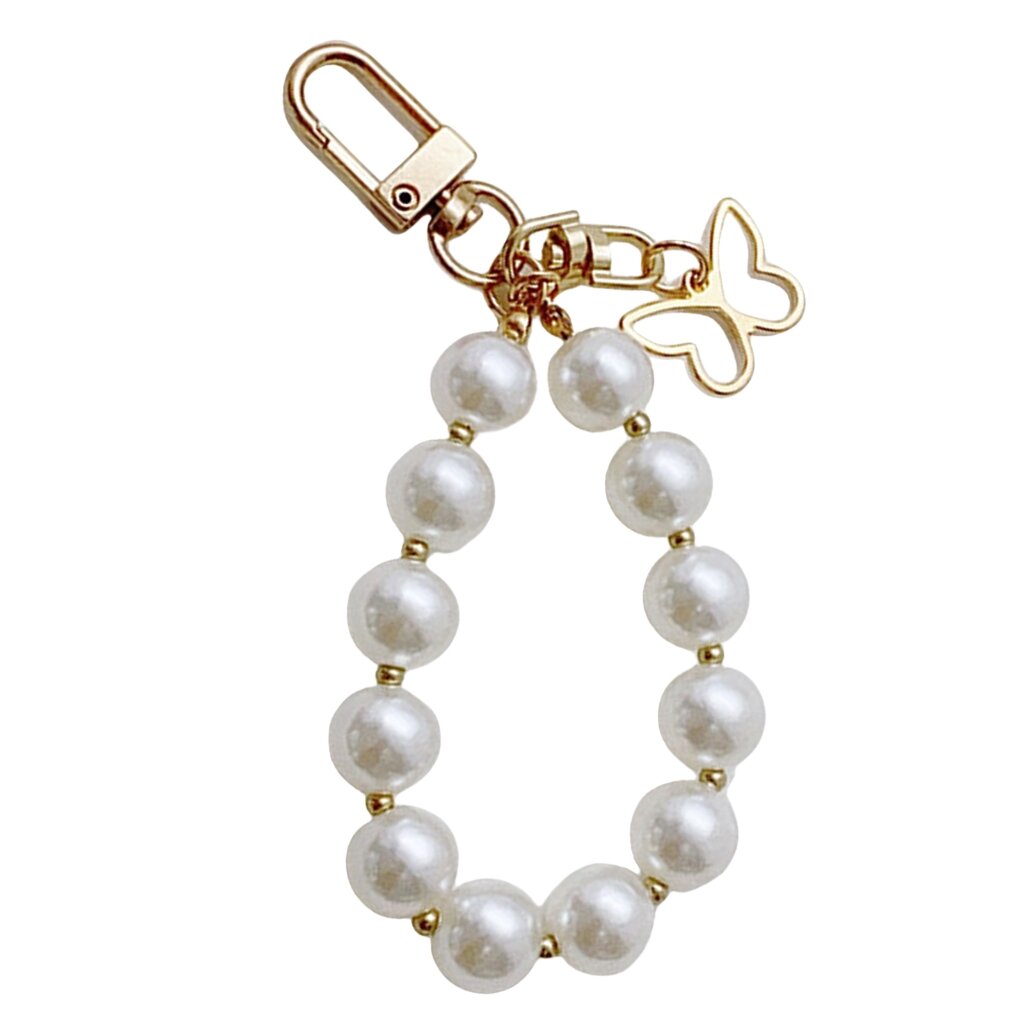 Подвеска-Брелок с бантом в балетном стиле из бисера-B Butterfly