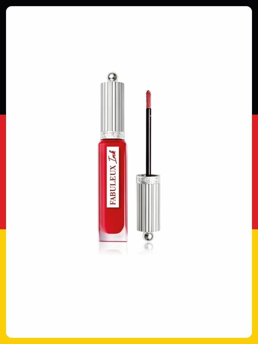 Губная помада Bourjois Fabuleux Ink liquid lipstick 04 Cherry Cute, 3,5 мл