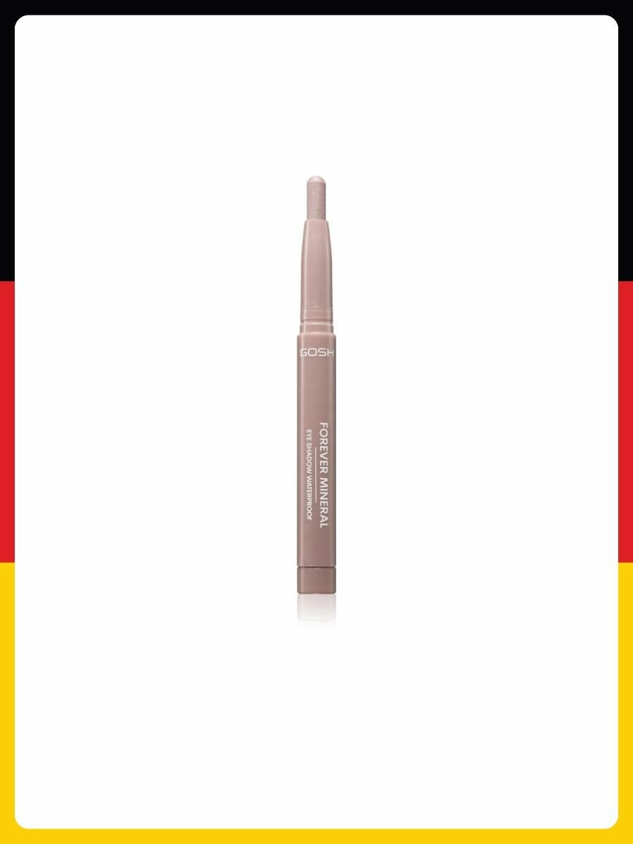 Тени для век Gosh Forever Mineral Shimmer Eyeshadow with Glitter in a Stick 007 Silver Rose, 1,4 г