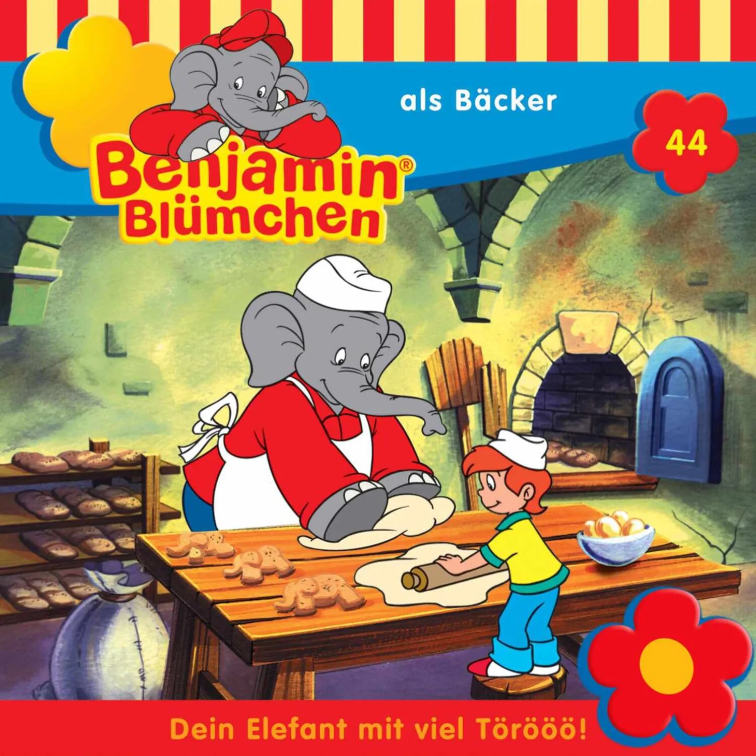 Benjamin Blümchen, Folge 44: Benjamin als Bäcker [Аудиокнига]