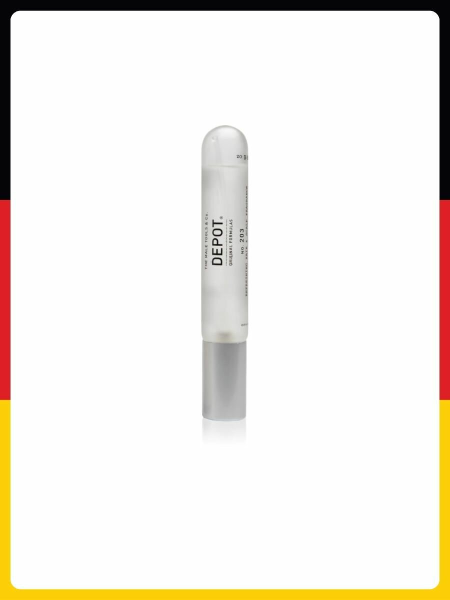 Спрей для ухода за волосами Depot 200 Hair Treatments No. 203 Refreshing Hair & Scalp Fragrance, 20 мл