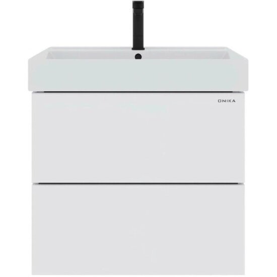 Тумба Onika Эсквана 65 подвесная, белая (ум. Вилис 65)