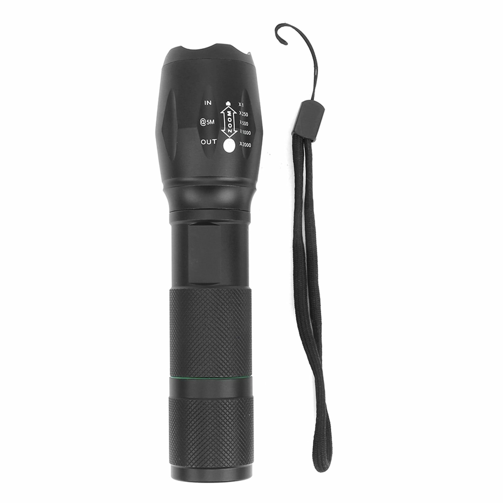 103C Тактика для кемпинга Сильный фонарик T6 Телескопический светодиодный фонарик из алюминиевого сплава