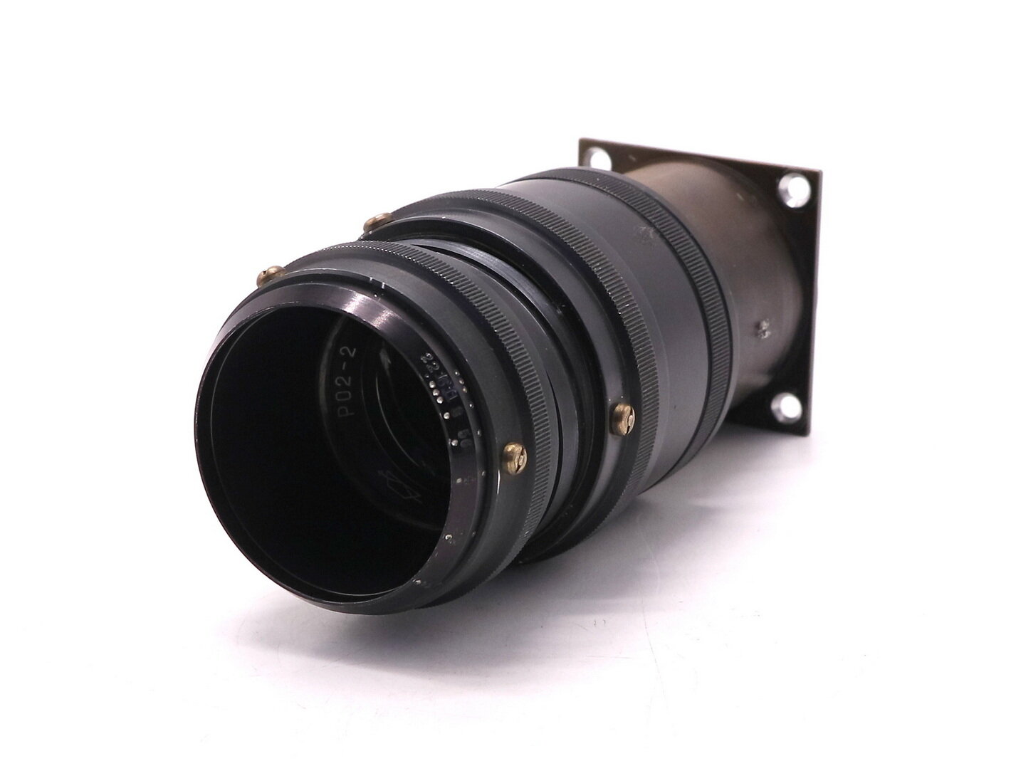 Советский кинообъектив РО2-2 2/75 переделка