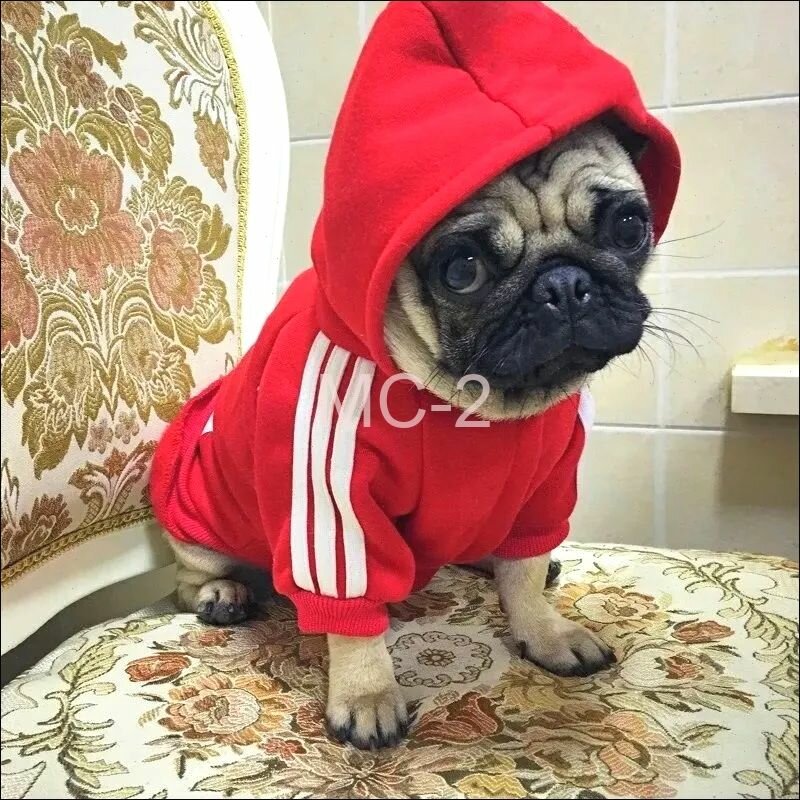 XS-5XL, Одежда для домашних животных Adidog, Осенние и зимние толстовки для собак, Куртка-пальто для собак от мала до велика