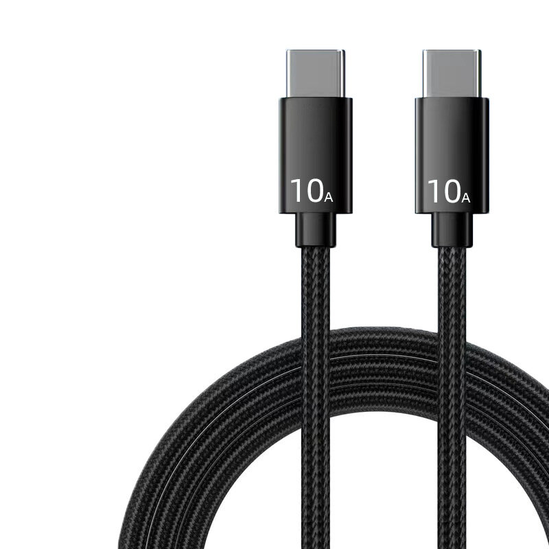 Плетеный кабель для быстрой зарядки 120W двойной Typec подходит для Apple 15 Huawei Honor 10A кабель для флэш-зарядки