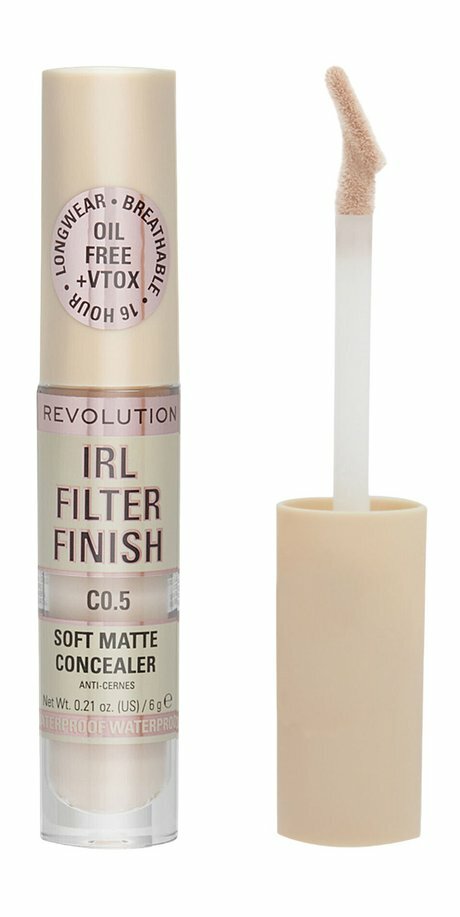 Revolution Makeup IRL Filter Finish Soft Matte Concealer Стойкий консилер для лица с матовым финишем | C0.5 100мл