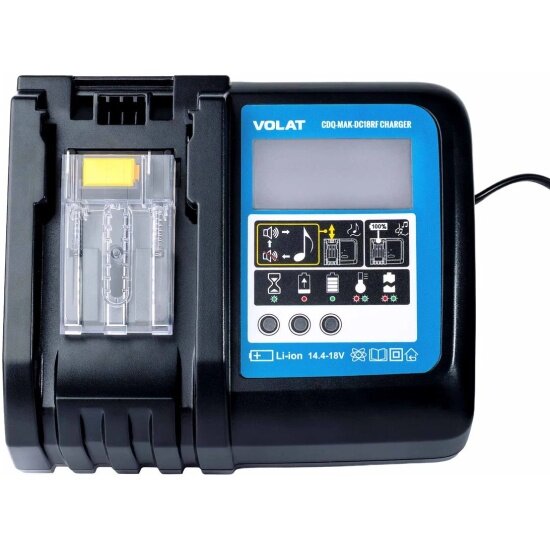 Зарядное устройство Volat для MAKITA 3Ач 14.4-18.0 Li-ion, VT-CDQ-MAK-DC18RF