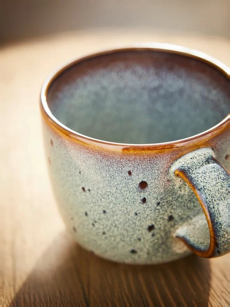 Кружка гладелиг GLADELIG IKEA синяя, 370 мл, 1 шт