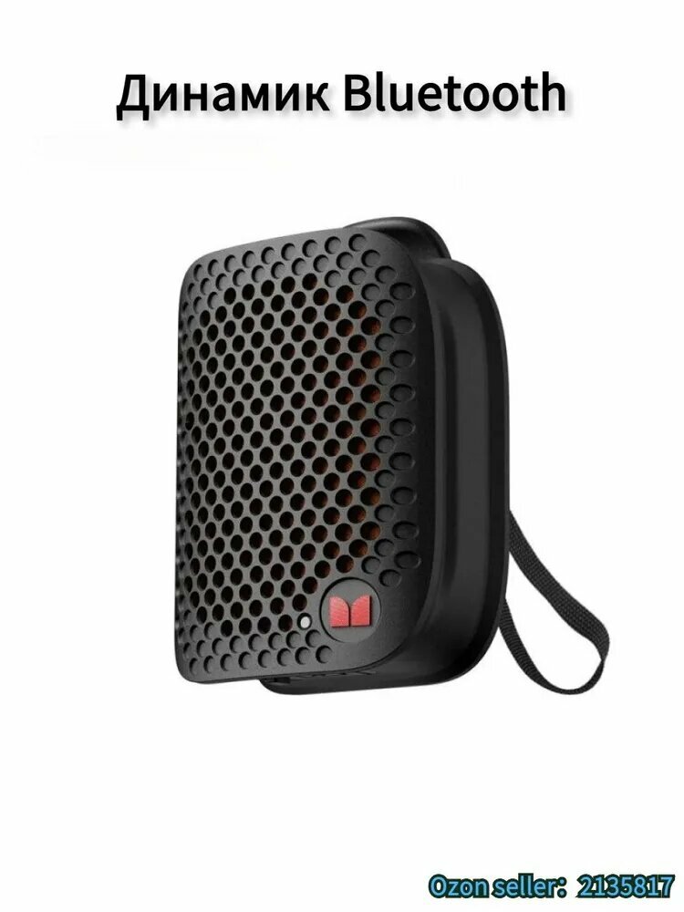 Мини-портативные беспроводные Bluetooth-колонки M3 с магнитным креплением, версия BT 5.4, для наружных работ, носимые, с басом и микрофоном