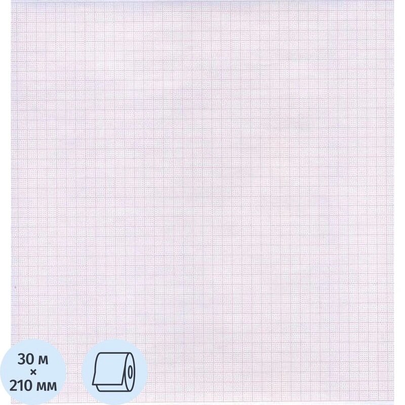 Лента регист. тепл. для ЭКГ 210х30х12 (в.) BIOSET 8000 (К210АК12), 2рул/уп