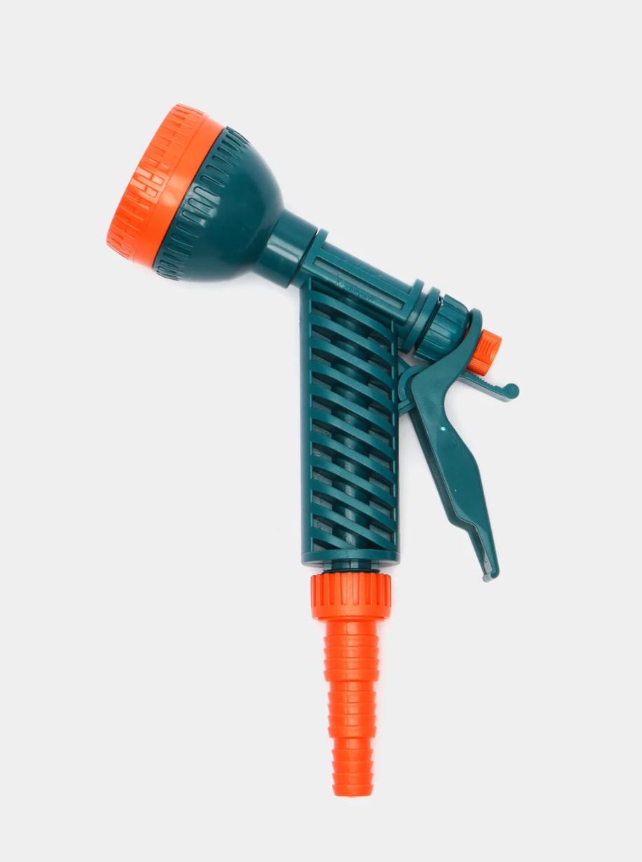 Пистолет для полива, 8 режимов полива, регулятор напора воды