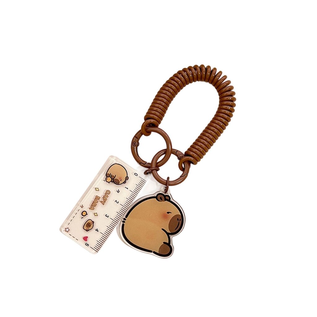 Линейка Capibala-Держит Оранжевую Линейку Capi