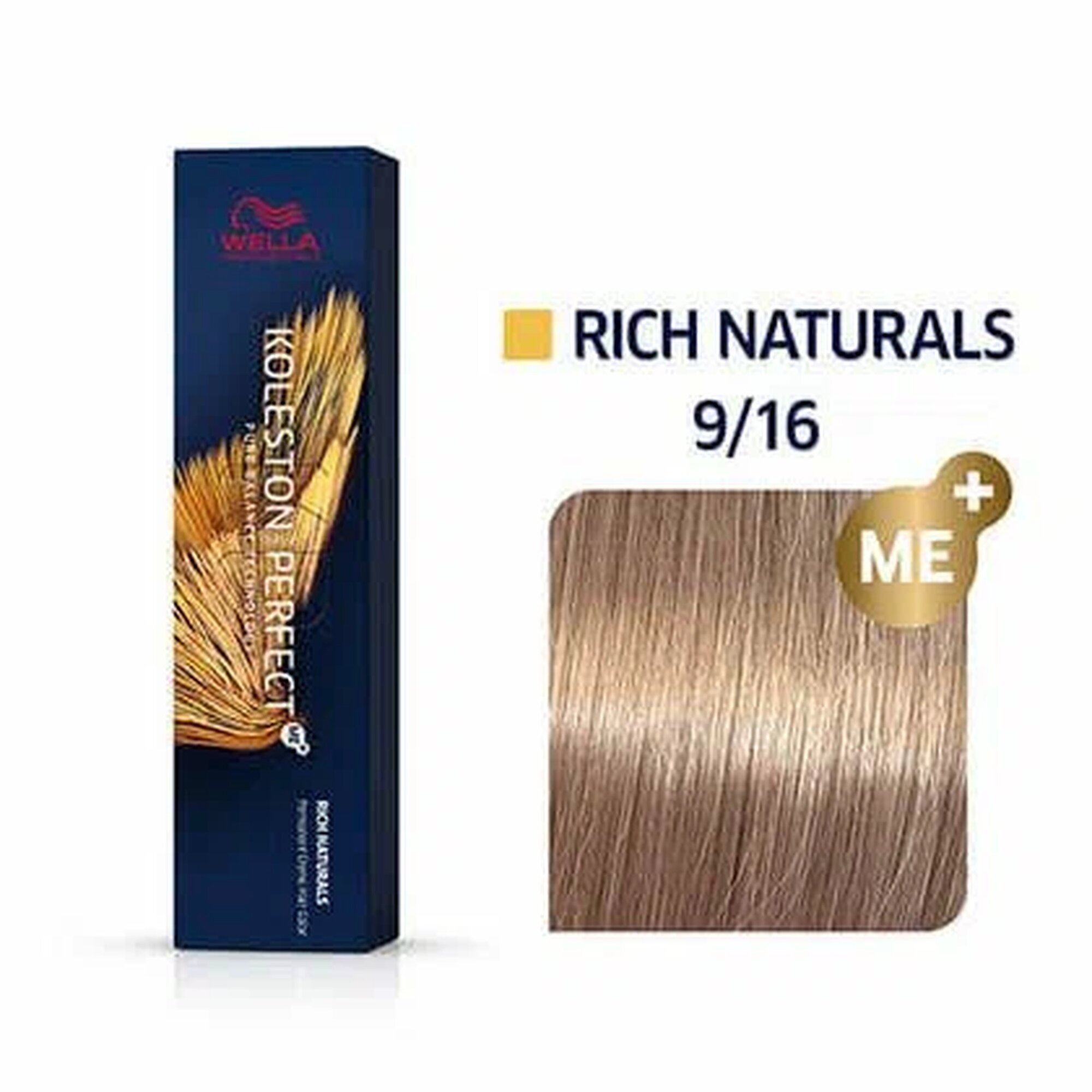 Wella Professionals Koleston Perfect Me+ Rich Naturals краска для волос, 9/16 Горный хрусталь, 60 мл