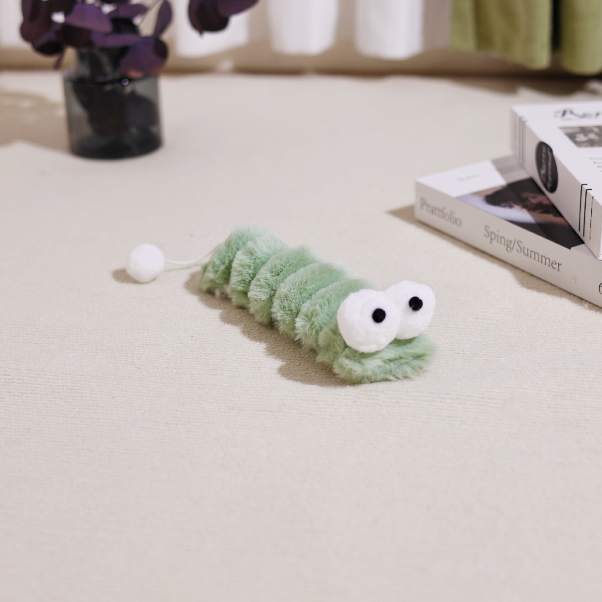 Трансграничная игрушка для кошек, имитация кролика, плюшевая подушка, жевательная палочка для кошек, кошачья мята,