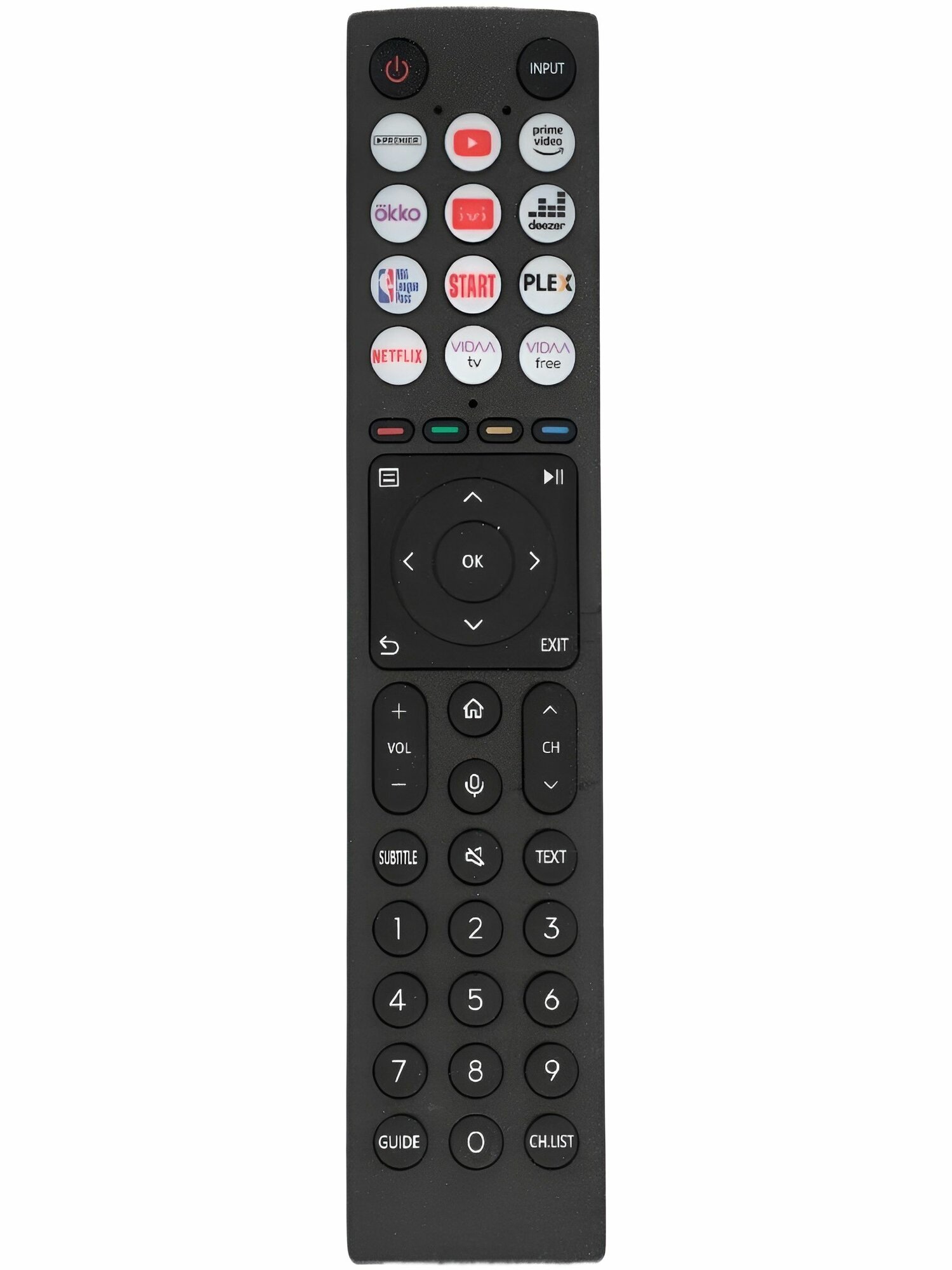 Пульт ERF6C66H с голосовой функцией для телевизора Hisense