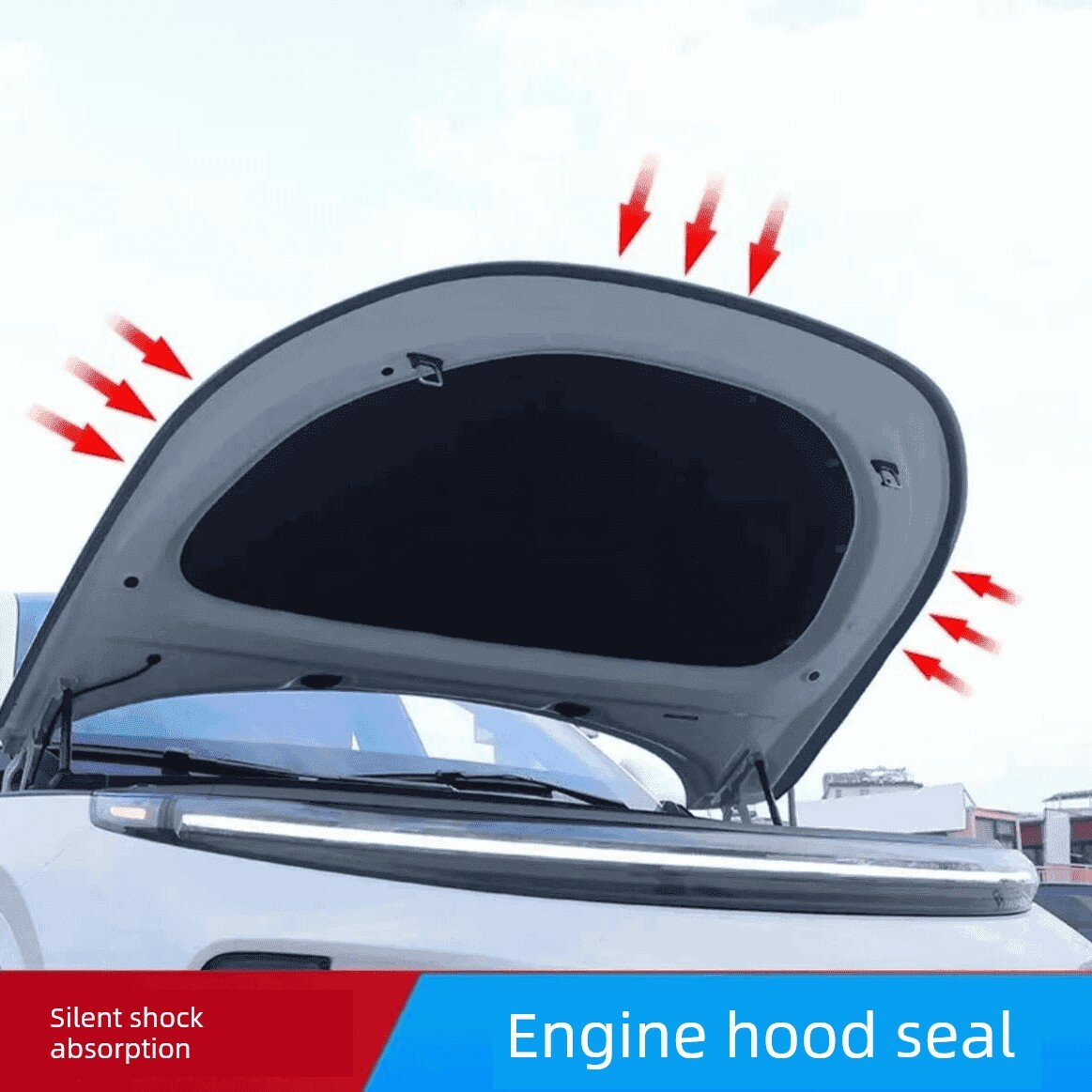 Уплотнитель для Volkswagen Polo: капот с инструментом