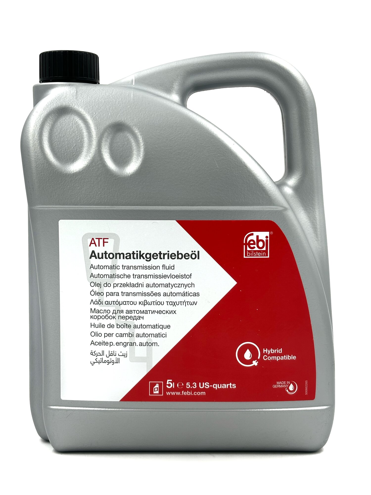 Масло трансмиссионное Febi Bilstein Automatic Transmission Fluid ZF, 5 литров