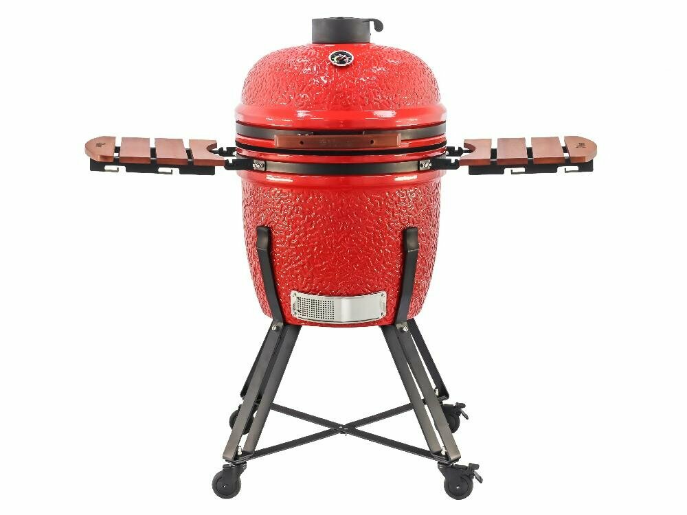 Керамический гриль барбекю SE-21 (красный), 55 см / 21 дюйм, Plover