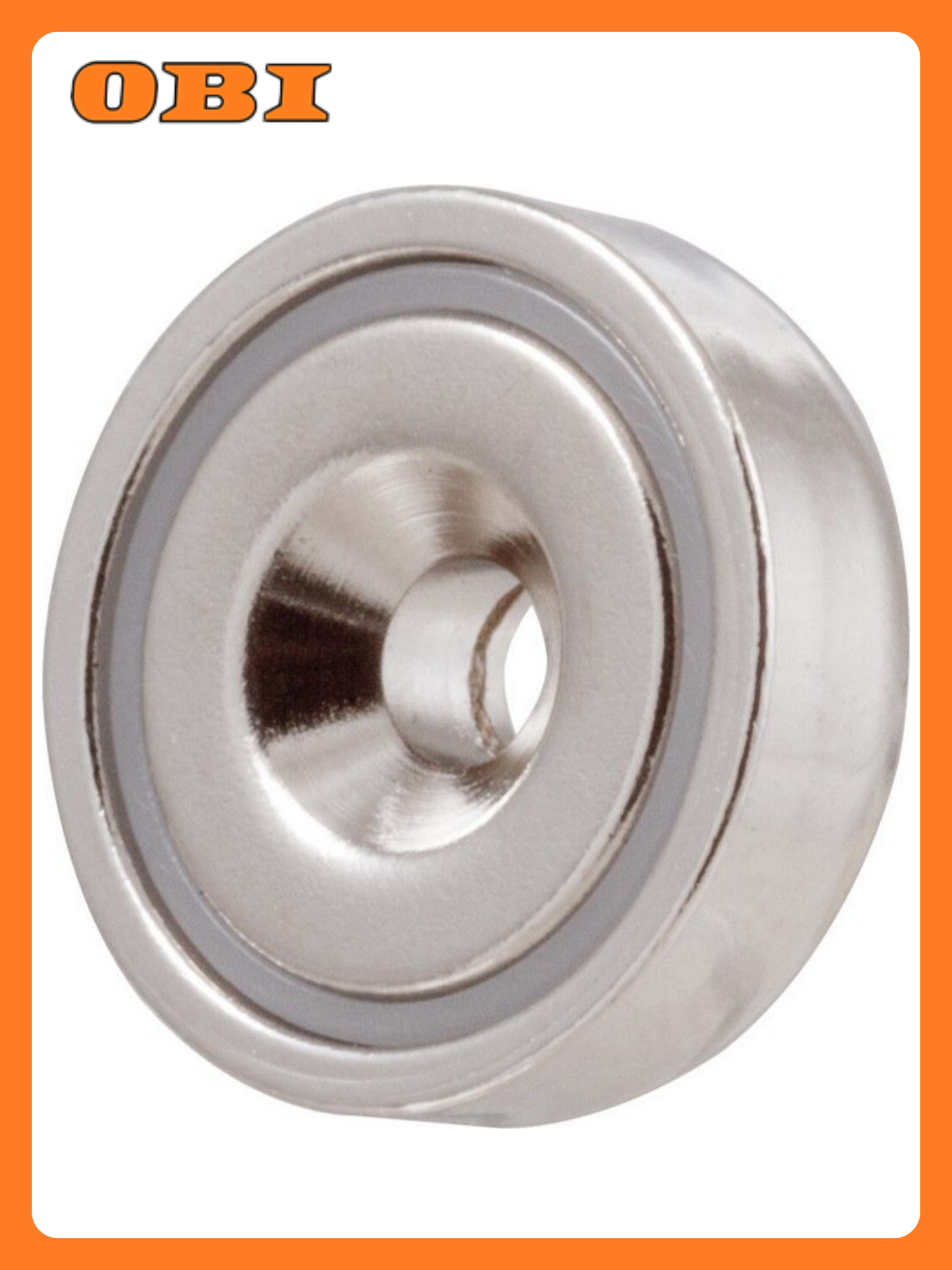 Магнитное крепление Forceberg с отверстием для самореза A20, 4 шт