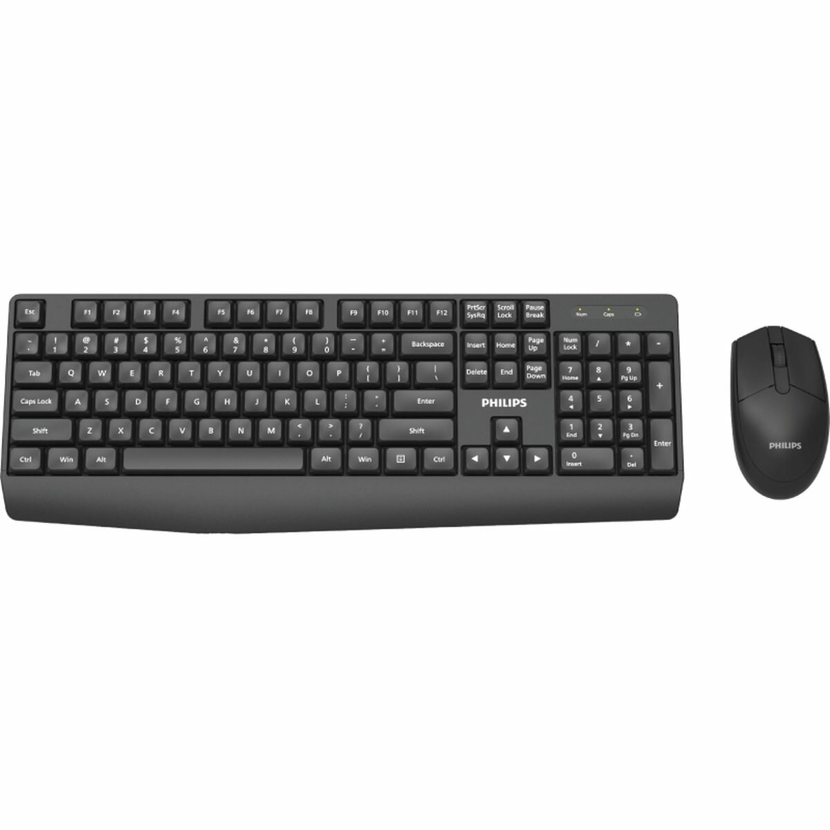 Набор клавиатура+мышь Philips SPT6337B/60, черный (2143997)