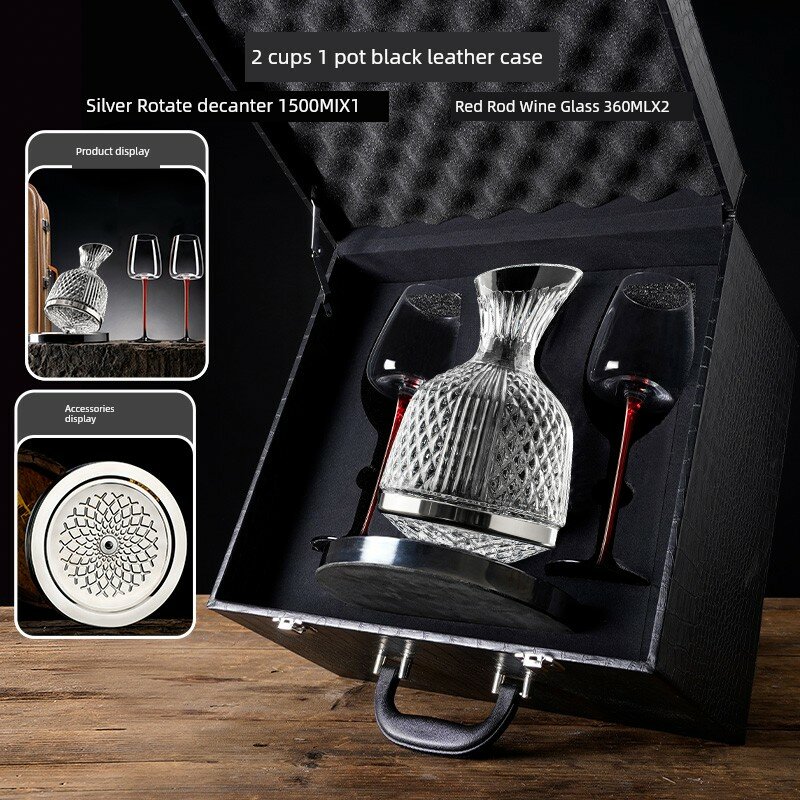 Креативный графин из хрустального стекла, бокал для красного вина, высококачественный высокий бокал для вина для дома,