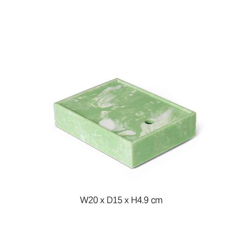 25 новых товаров: Датский Ferm LIVING — поднос из смолы с мраморным узором, поднос для украшений, органайзер для