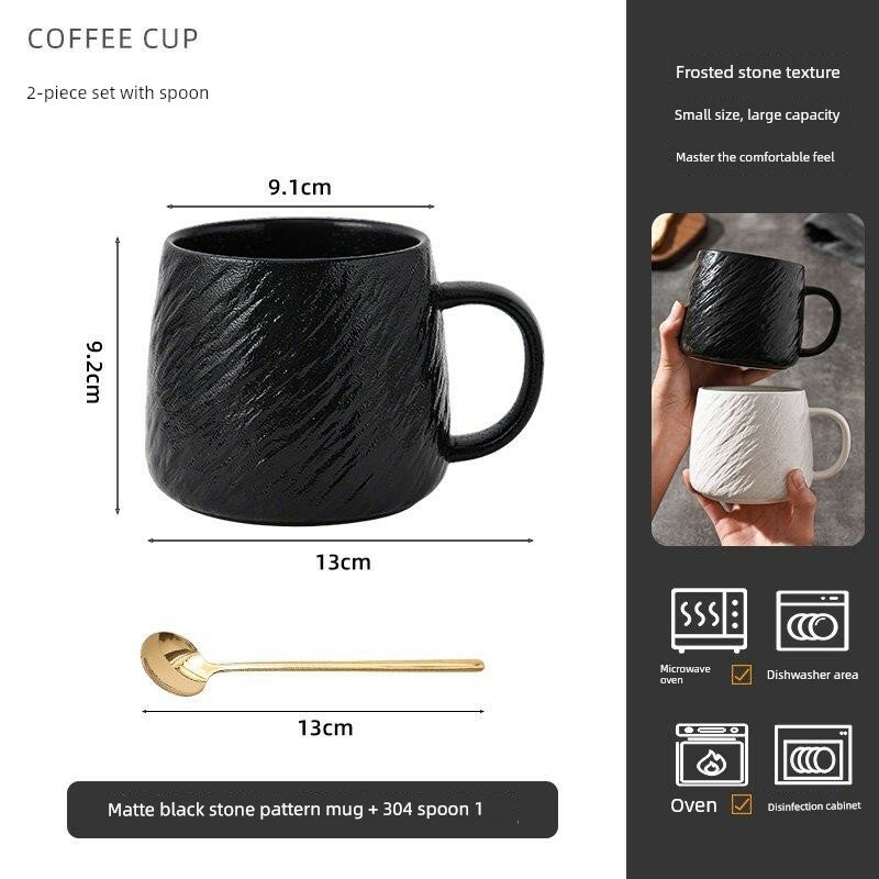 Немецкая керамическая кружка с высокой точностью изготовления, большая емкость для питья, для домашнего использования,