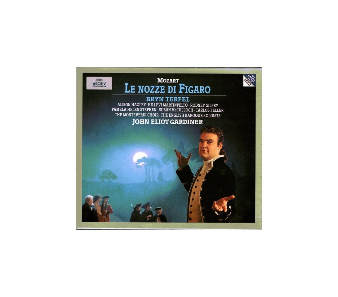 Диск Mozart, The Marriage of Figaro. (Bryn Terfel, Alison Hagley, Rodney Gilfry et al. The Monteverdi (3 CD)