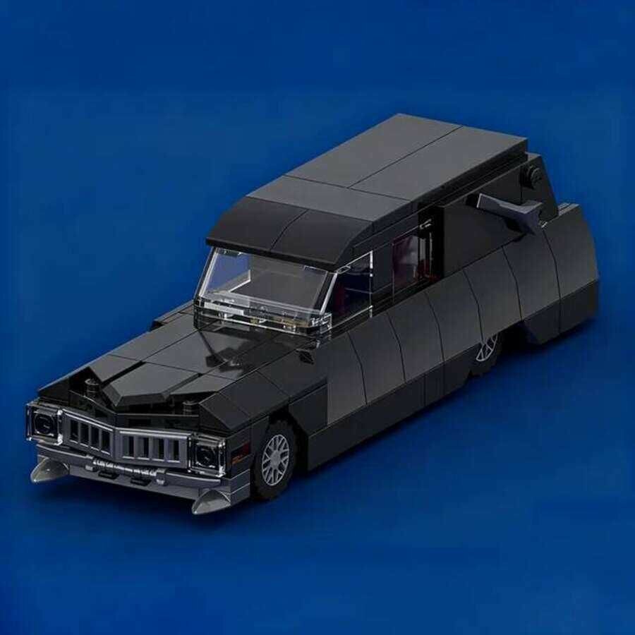 215 шт. MOC Hearse x nan модель строительные блоки сборка