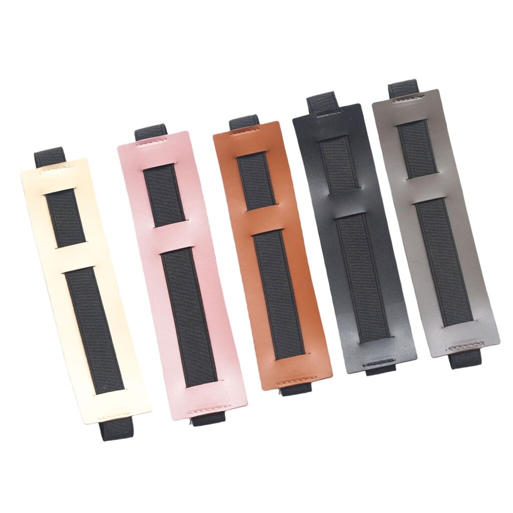 Держатели для ручек из искусственной кожи с ремешком, переносная петля для ручек для блокнотов и журналов