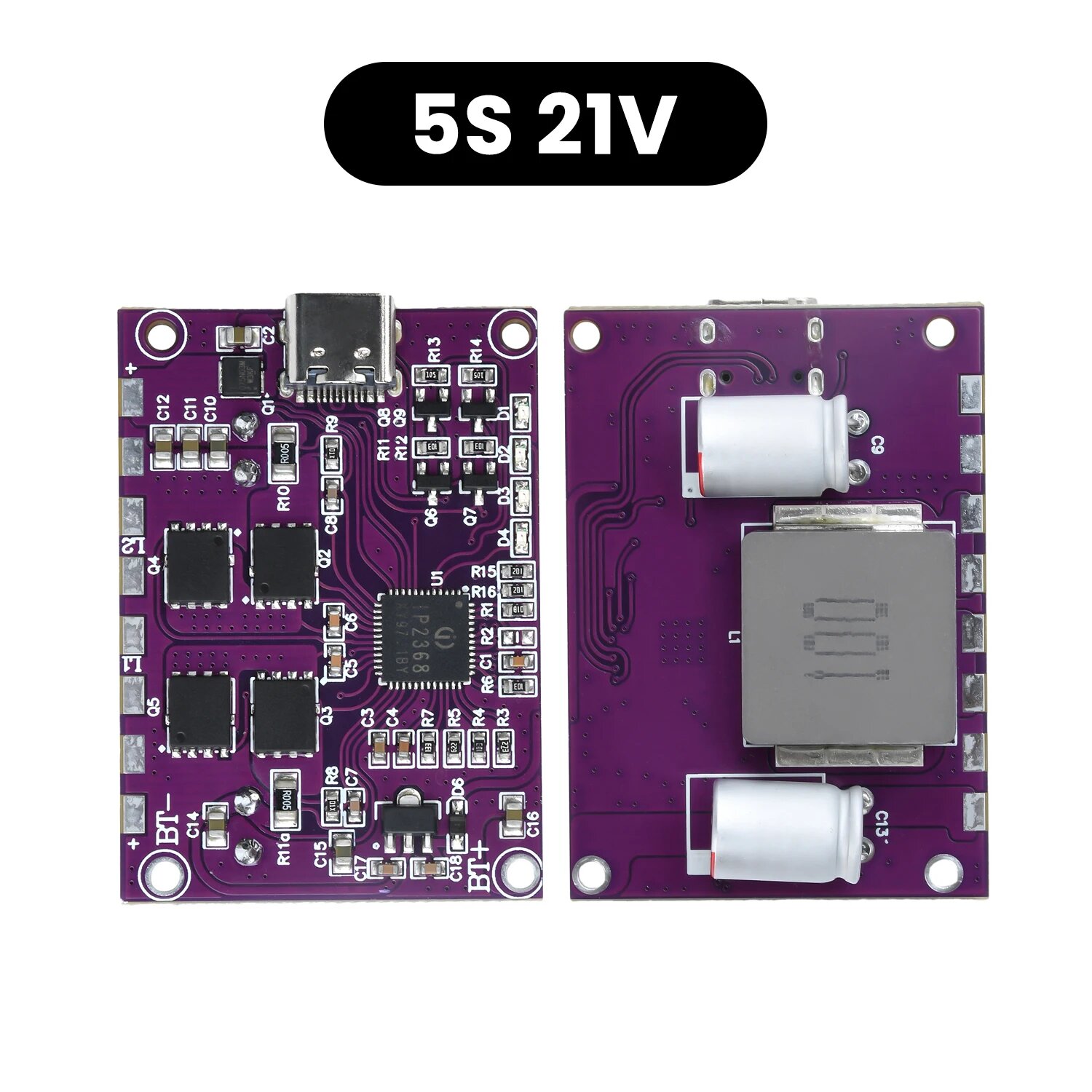 Модуль зарядки 5S 21V USB Type-C 100W
