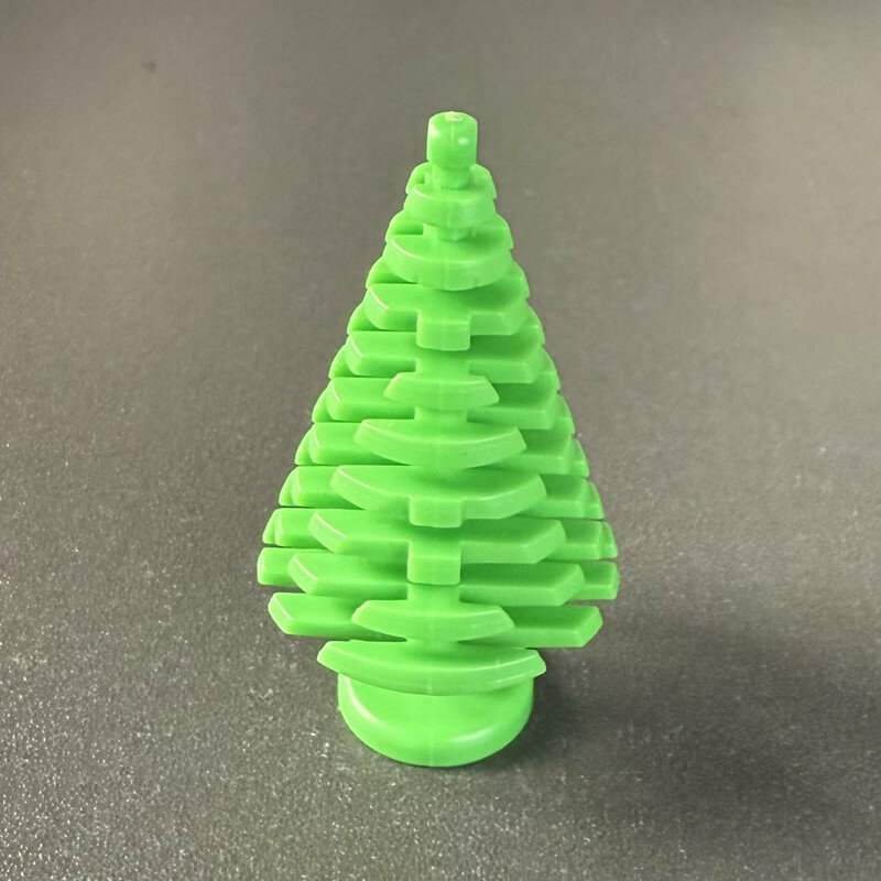 Трансграничные мелкие зернистые строительные блоки 3471 беседка сосна кипарис елка лесные фитинги MOC части