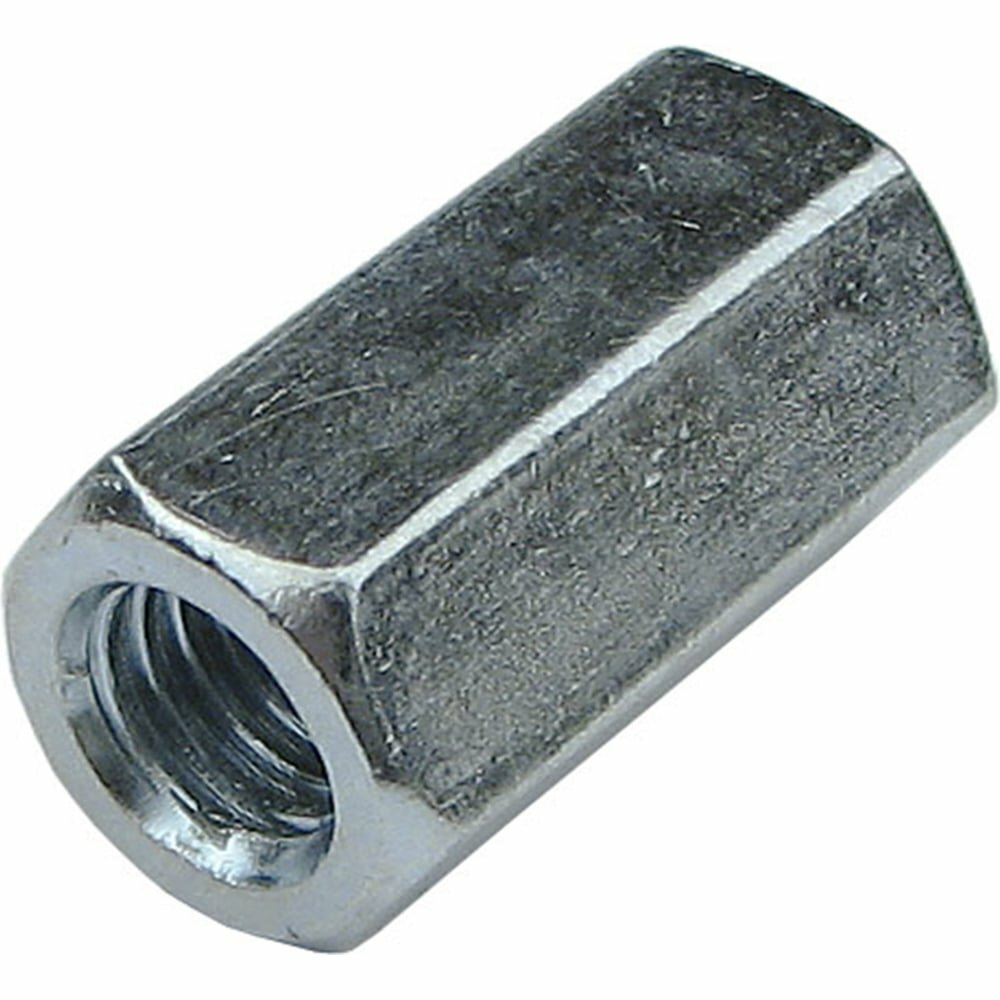 Оцинкованная соединительная гайка Zitar М12 DIN6334 (2 шт.)