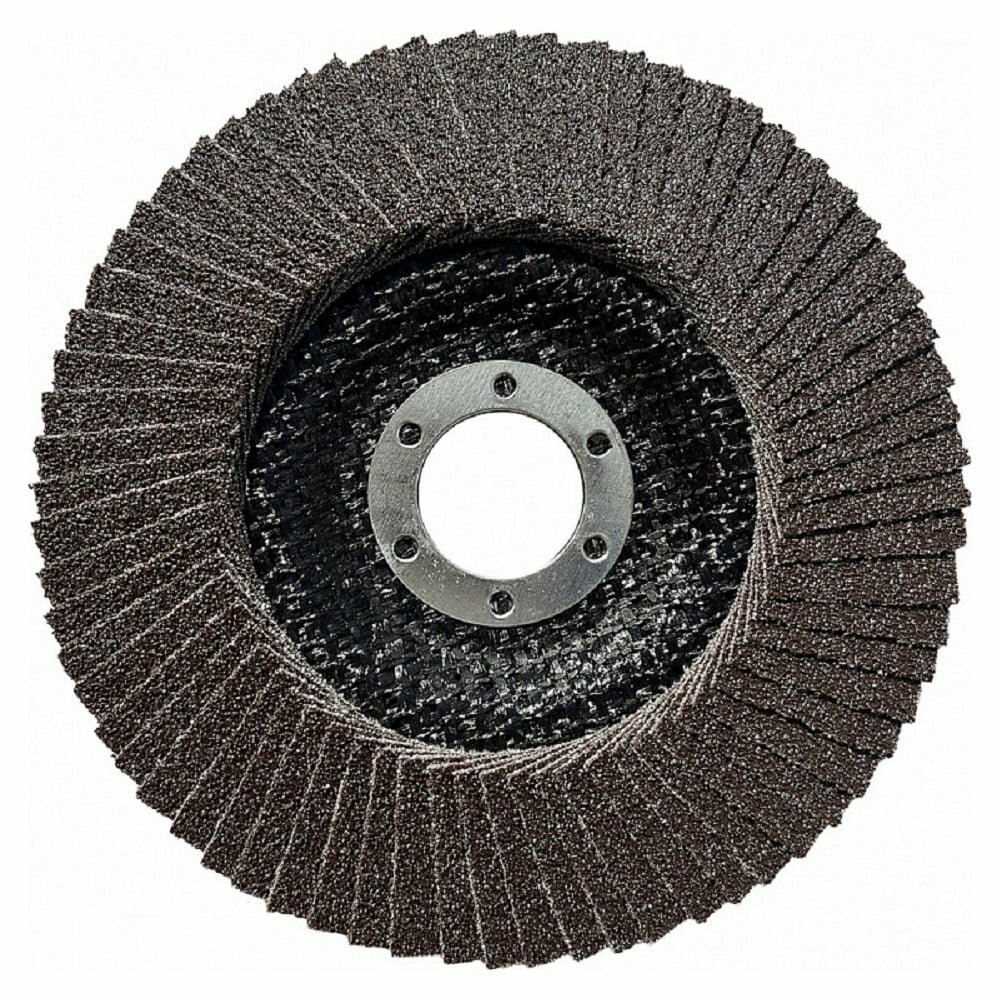 Прямой лепестковый круг торцевой по металлу и дереву Abraflex FLDH10D125P60