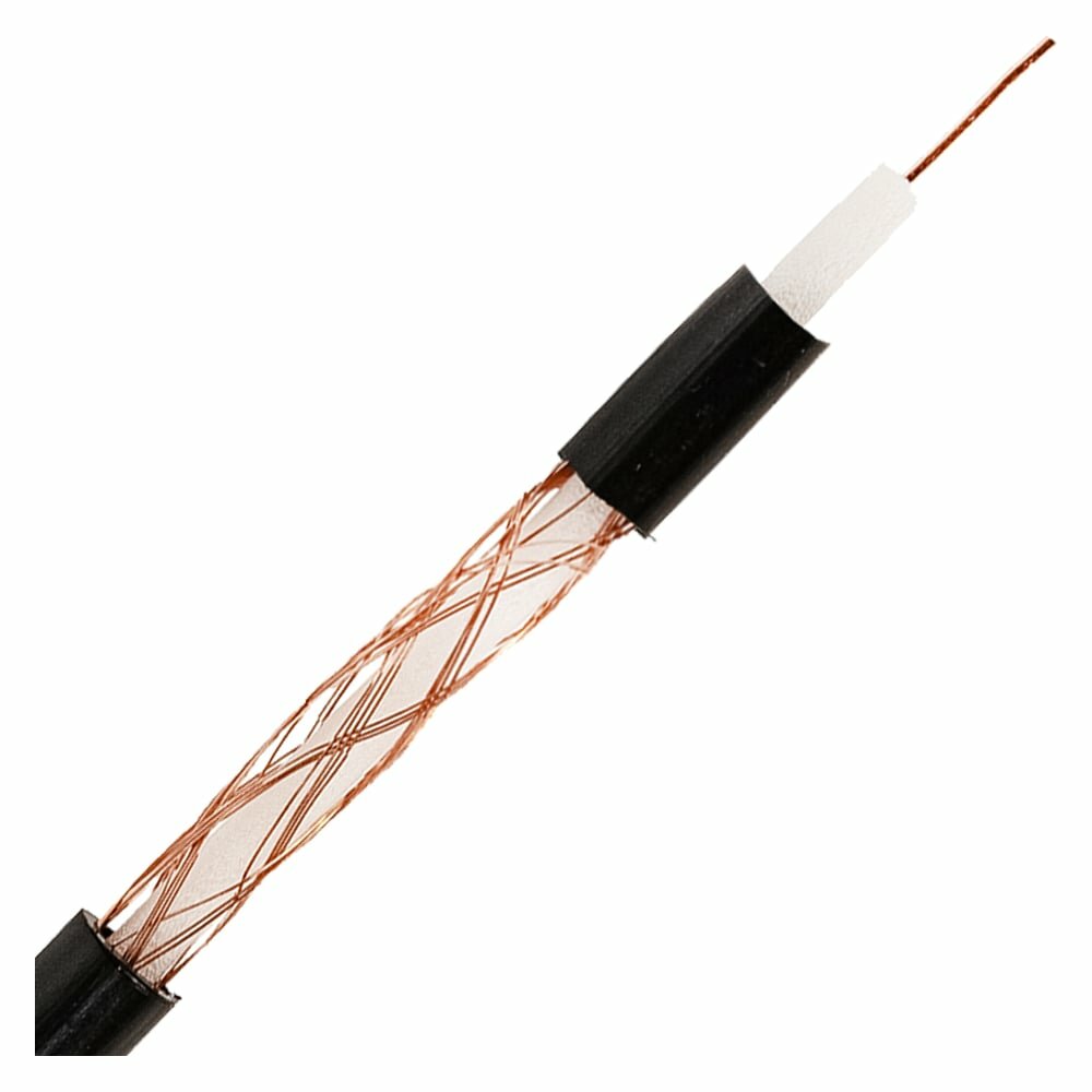Коаксиальный кабель ELTROS РК 75-2-311, 75 Ом, бухта 400м, черный