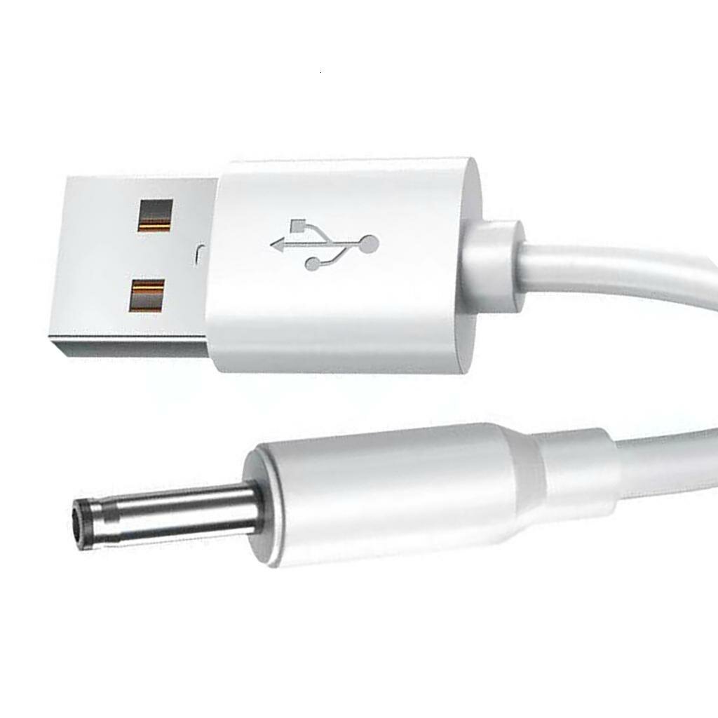 USB-кабель для питания настольной лампы DC3.5x1.35mm, 1m