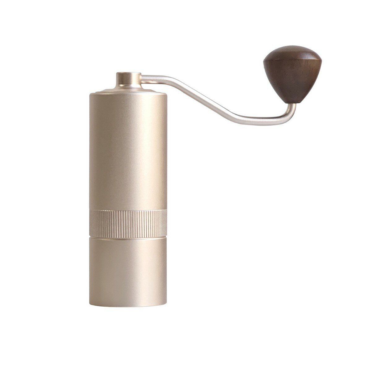 Ручная кофемолка с ручным приводом, CNC шлифовальный сердечник, полностью алюминиевая кофемолка, портативная кофемашина, домашняя ручная кофемолка