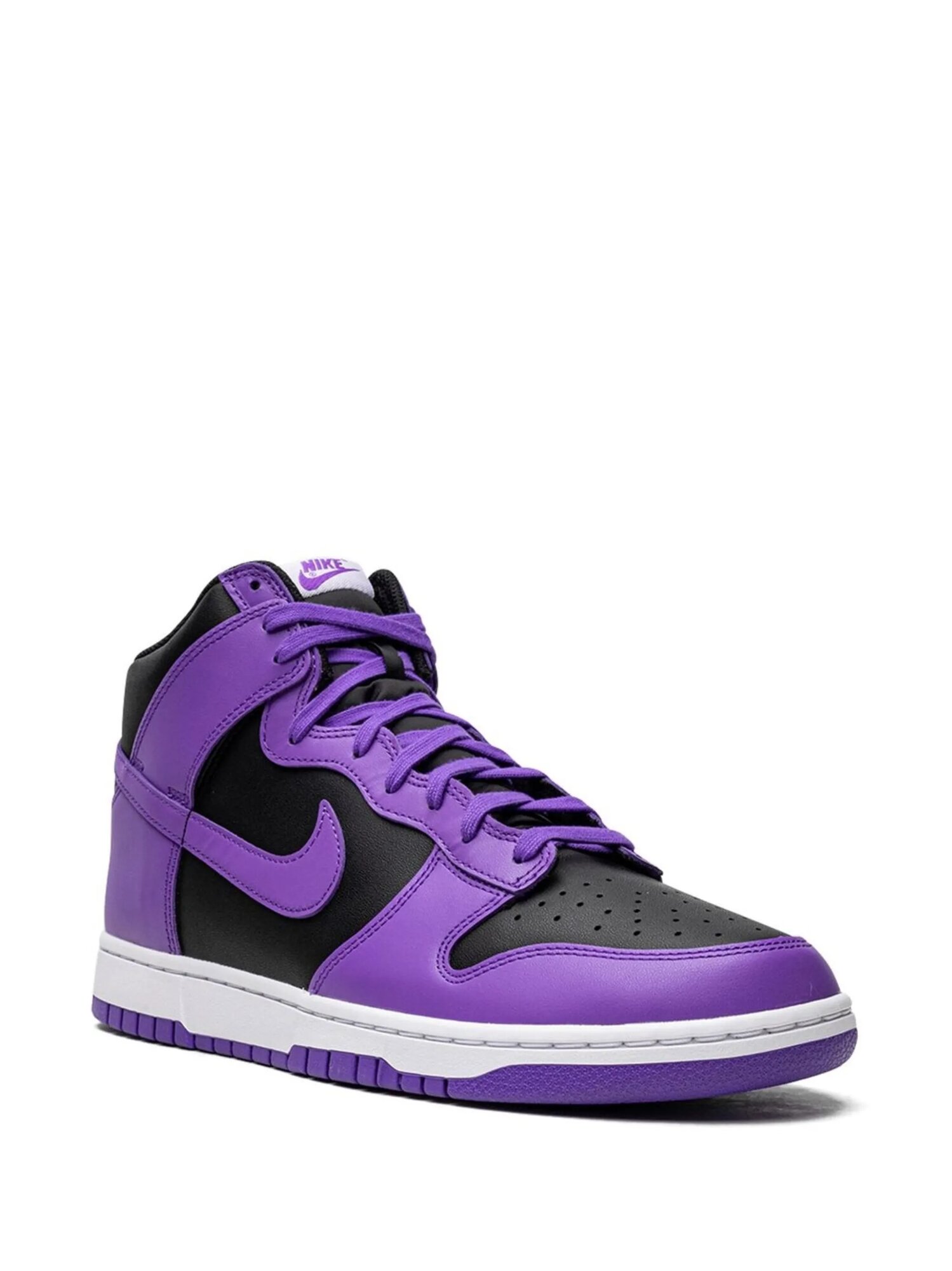 Кроссовки NIKE Dunk High, размер 6.5 US, черный — фото 1