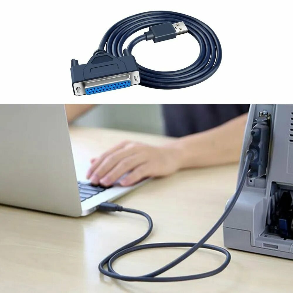 Кабель USB 2.0 Parallel для принтера — фото 1